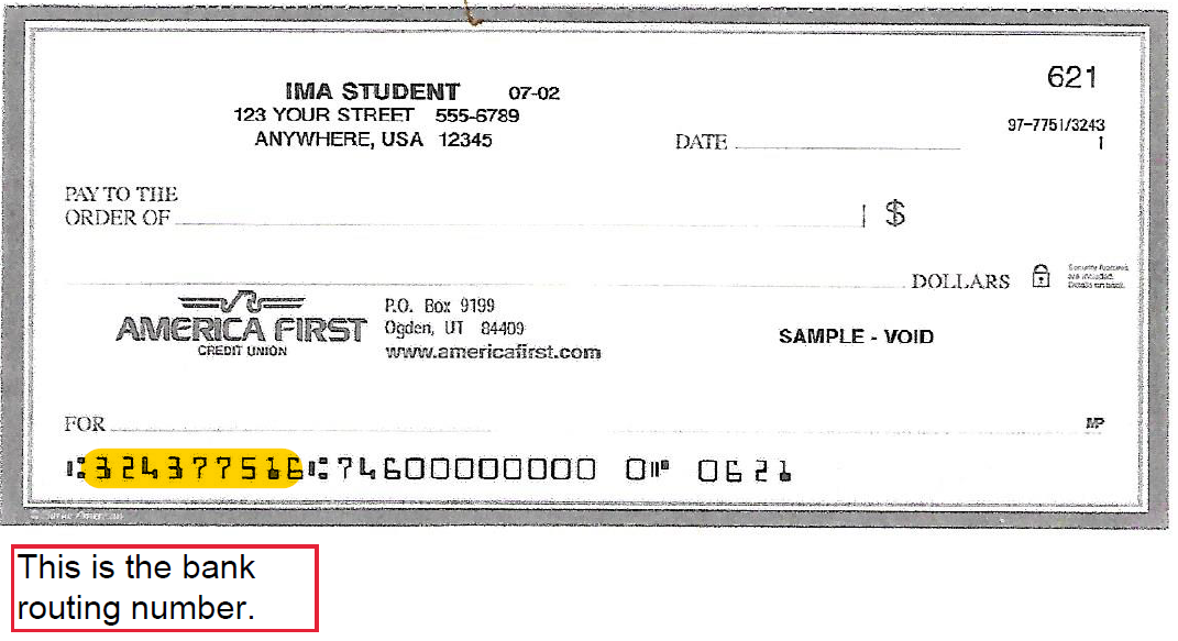 How to write a check